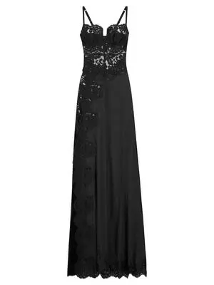 Dolce & Gabbana Silk Tulle Dress - Black