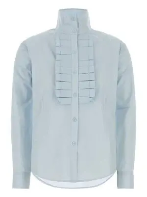 Gimaguas Chris Pleated Front Shirt - Blue