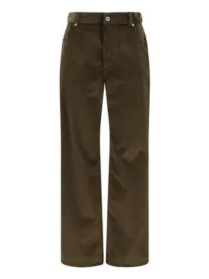 Loewe Cotton Corduroy Pants - Brown