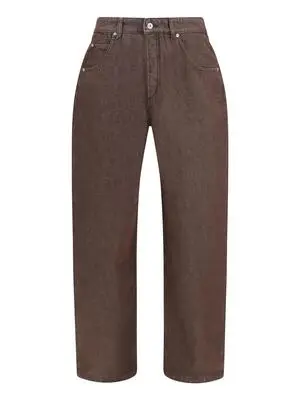 Jacquemus De-nîmes Tempo Jeans - Brown