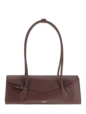 Alaïa Medium Le Teckel Flap Shoulder Bag - Brown
