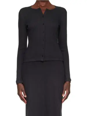COU COU  Open-knit Cardigan