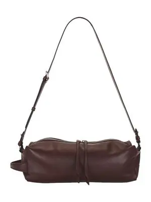 LEMAIRE Care Slingbag In Brown - Roasted Pecan