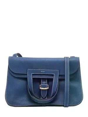 Hermès 2019 Clemence Halzan 31 Satchel - Blue