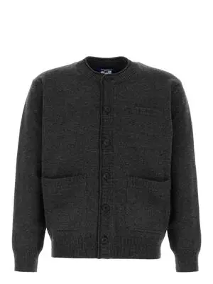 Junya Watanabe Classic 100% Wool Cardigan - Grey