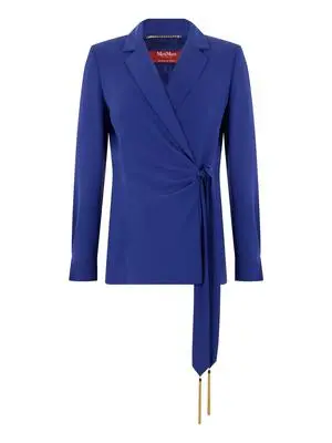 MAX MARA Max Mara Studio Jewel-Band Belted Jacket