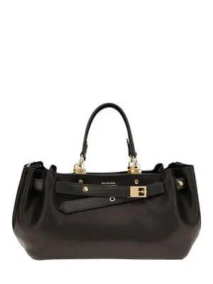 Balenciaga Fan Carryall Mini Tote - Black