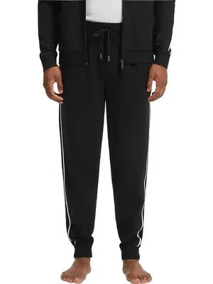 BOSS Iconic Cotton Jogger Pants - Black