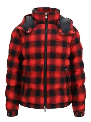 Moncler Airor Down Jacket With Hood - Red