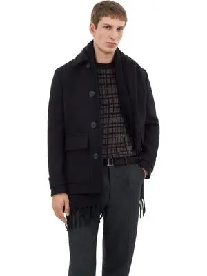Tiger Of Sweden Vidder Wool Coat - Black