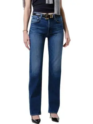 Citizens Of Humanity Palma High Waist Straight Leg Jeans - Kitten