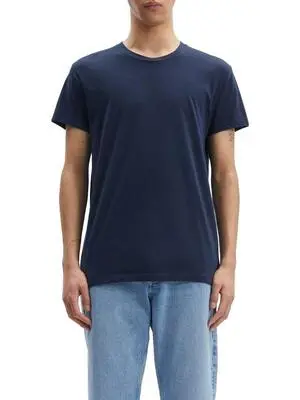 Samsøe Samsøe Kronos Organic Cotton T-shirt - Total Eclipse