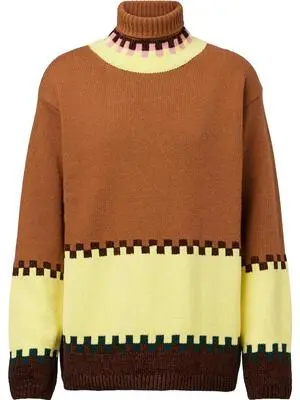 La DoubleJ Fireside Côte Anglaise Sweater - Multicoloured