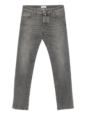 JACOB COHЁN Nick` Slim Fit 5-pocket Pants - Multicolor
