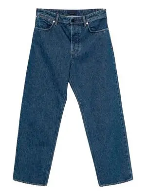Stone Island Indigo Denim-raw` Jeans - Multicolor