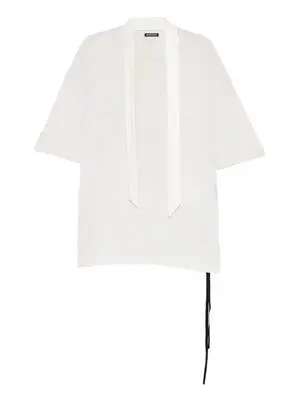 ANN DEMEULEMEESTER Detachable-collar T-shirt