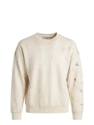 GOLDEN GOOSE Vintage Treatment Sweatshirt - Multicolor