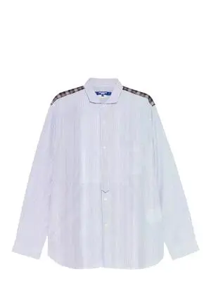 JUNYA WATANABE Striped Panelled Shirt