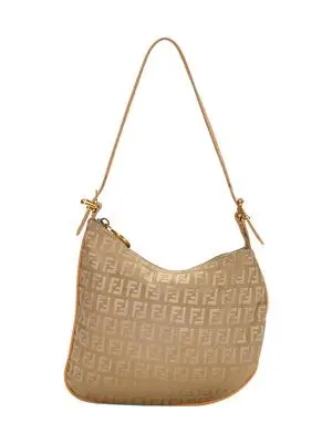 Fendi Zucca Oyster Bag - Beige