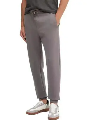 Armani Exchange Drawstring Logo-plaque Track Pants - Grey