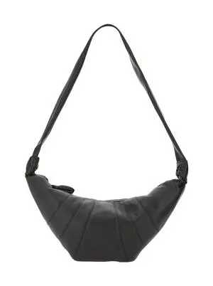 LEMAIRE Borsa Croissant Medium - Black