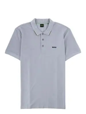 BOSS Polo Con Logo - Gray