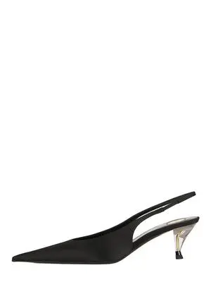 Saint Laurent Fanny Slingback Pump - Noir