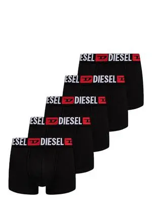 DIESEL® 5-pack Boxer In Cotone - Black