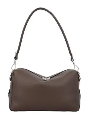 Fendi Fendi Men Borsa Fendi Lui Medium In Pelle Brown