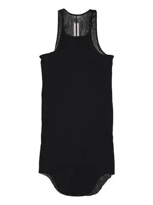 Rick Owens Tank Top Basic Rib Tank - Black