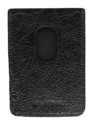 Balenciaga Portacarte Magnetico Le City - Black