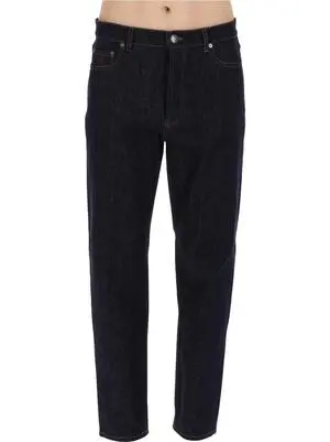 Brunello Cucinelli Jeans In Denim Di Cotone - Blue