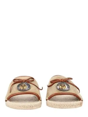 Versace Sandalo Espadrilla Lola - Cream