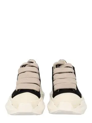 Rick Owens Sneaker Jumbolace Abstract Low - Black