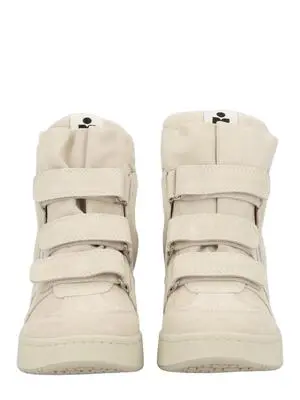 Isabel Marant Étoile Sneaker Im3 Con Zeppa - Cream