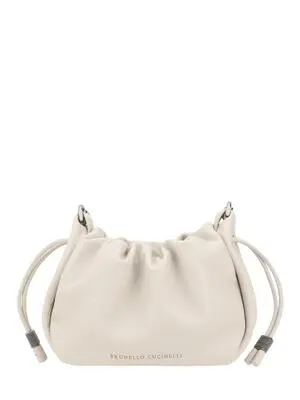 BRUNELLO CUCINELLI Bucket Mellow Mini Shoulder Bag