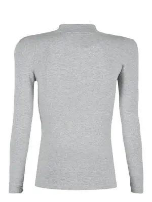 Balenciaga Slub Knit Top 'heather - Grey