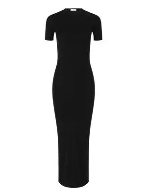 Balenciaga Extra Long Stretch Top - Black