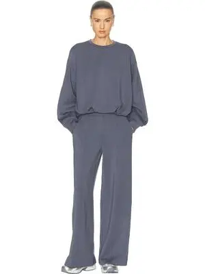 Lululemon Luxetouch Oversized Crewneck Sweatshirt - Dusty Diamond