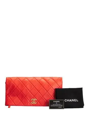 FWRD RENEW Chanel Lambskin Clutch