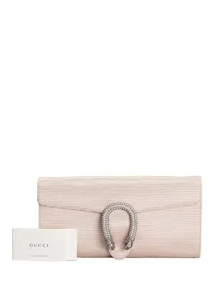 FWRD RENEW Gucci Satin Dionysus Shoulder Bag - Pink