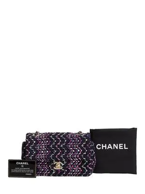 FWRD RENEW Chanel Tweed Mini Flap Bag - Multicolor