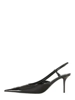 Saint Laurent Renee Slingback Pump - Noir