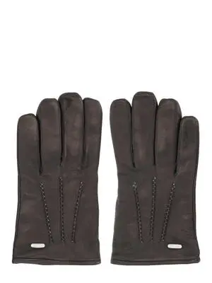 Our Legacy Guanti In Pelle - Black