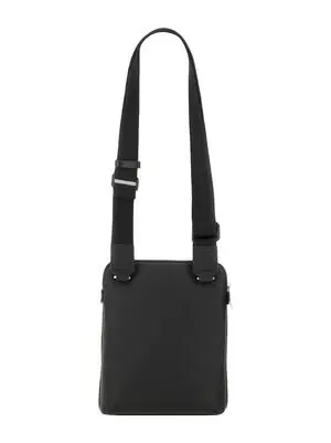 BOSS Borsa A Tracolla Con Logo - Black