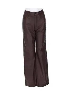 ROTATE BY BIRGER CHRISTENSEN Rotate Women Pantalone In Pelle