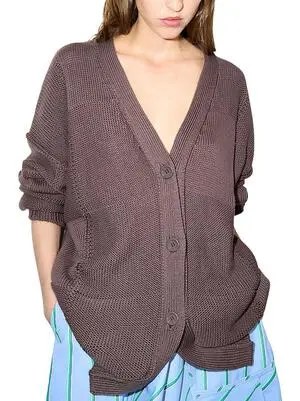 MAX & CO. Donnola Cotton Oversized Cardigan