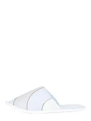Emilio Pucci Silk Twill Slippers - Light Blue