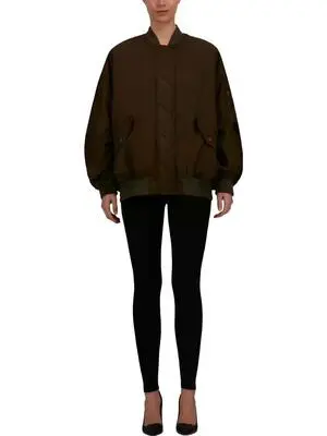 HERNO Padded Gabardine Bomber Jacket