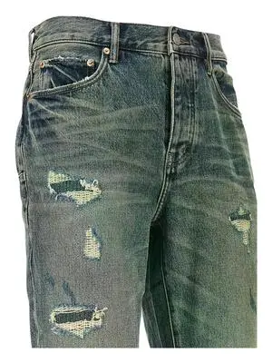PURPLE BRAND P026 Distressed Jeans - Blue
